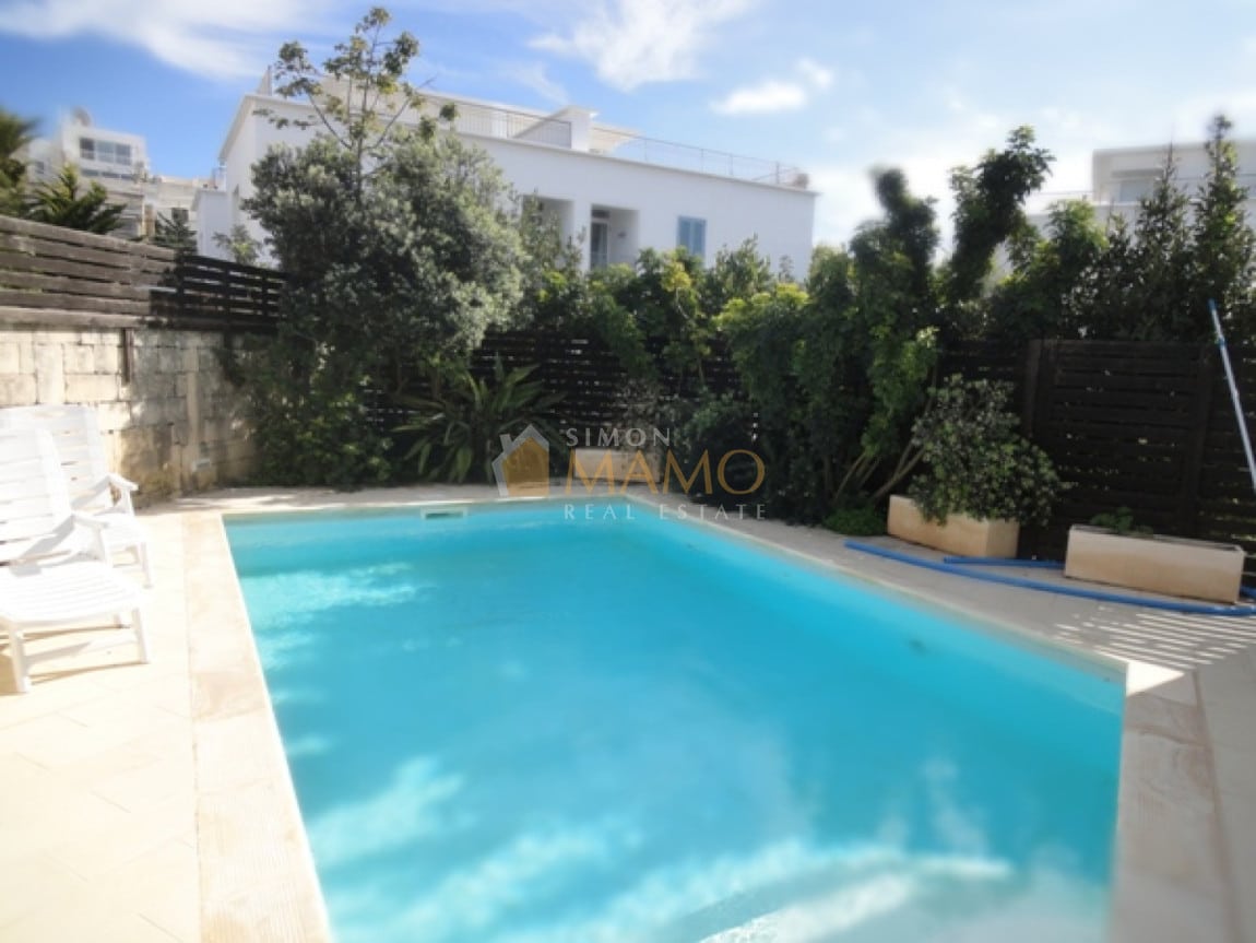 3 bedroom Villa with a pool for rent in Naxxar | Simon Mamo Real Estate in Malta, Gozo
