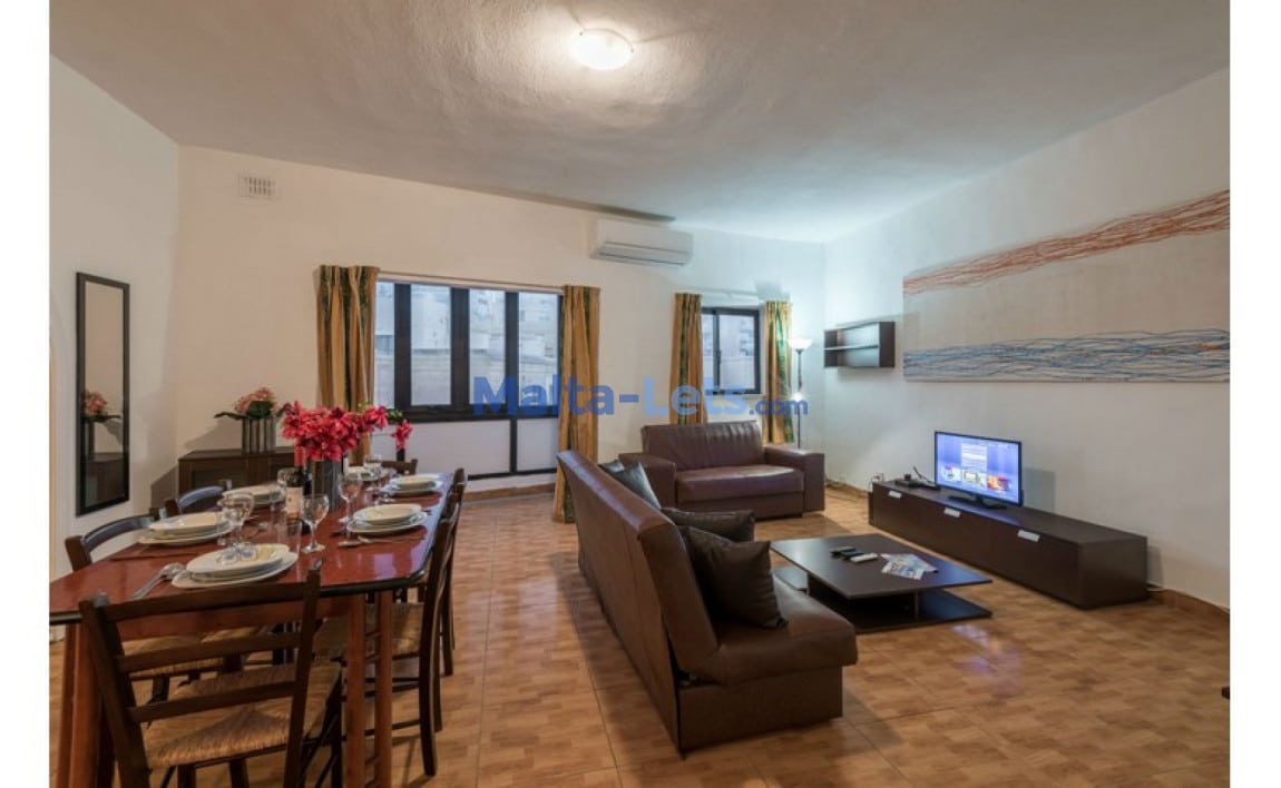 To Let Sliema 3 bedroom apartment | Simon Mamo Real Estate in Malta, Gozo