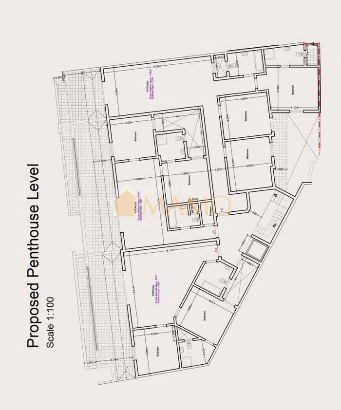 Spacious 3-Bedroom Penthouse in Prime Location | Simon Mamo Real Estate ...