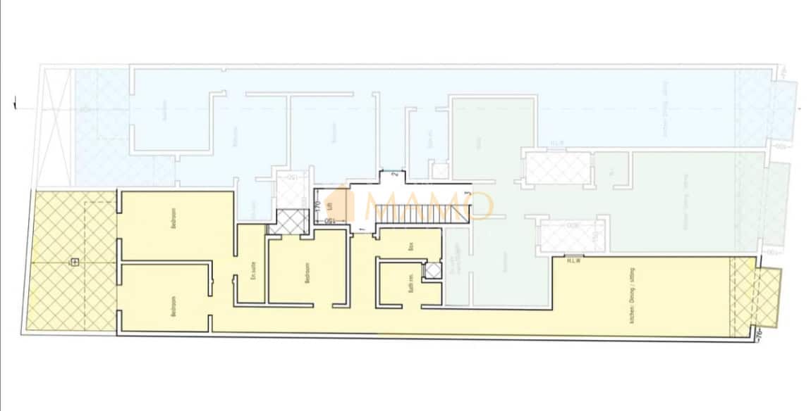 Spacious 3 Bedroom Shell Apartment | Simon Mamo Real Estate in Malta, Gozo